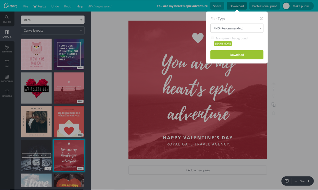 Saving Files From Canva OnSpot Social